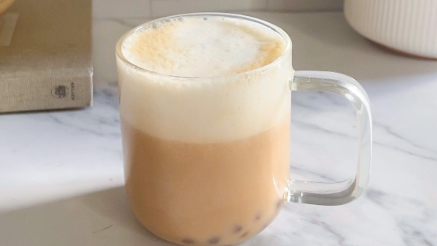 Black Milk Boba Tea Rose Latte – BUBLUV