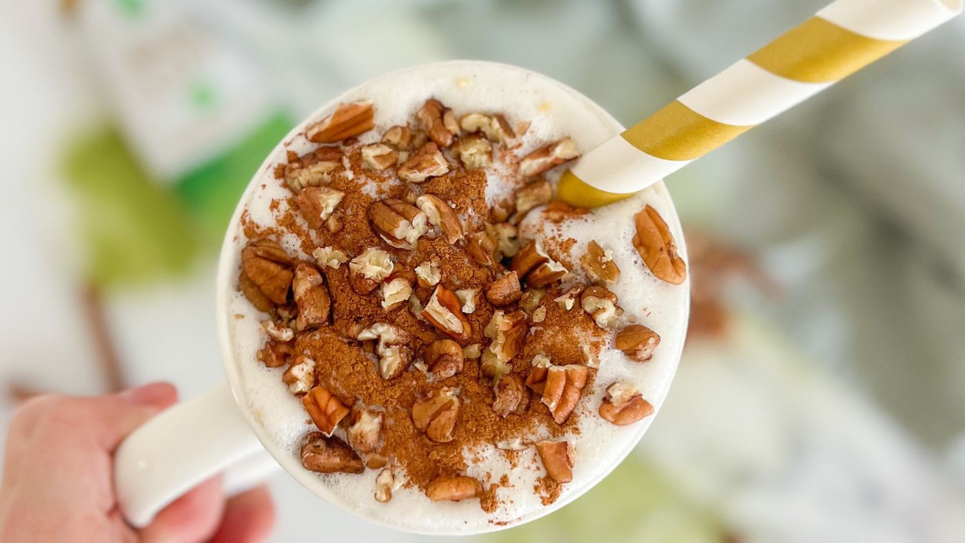 Hot Cinnamon Honey Boba Matcha Latte – BUBLUV